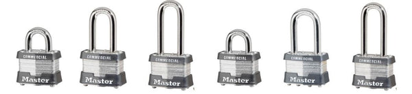 Master Lock 3KA Series Keyed Alike Padlocks 3KALF, 3KALH Pre-Keyed ...