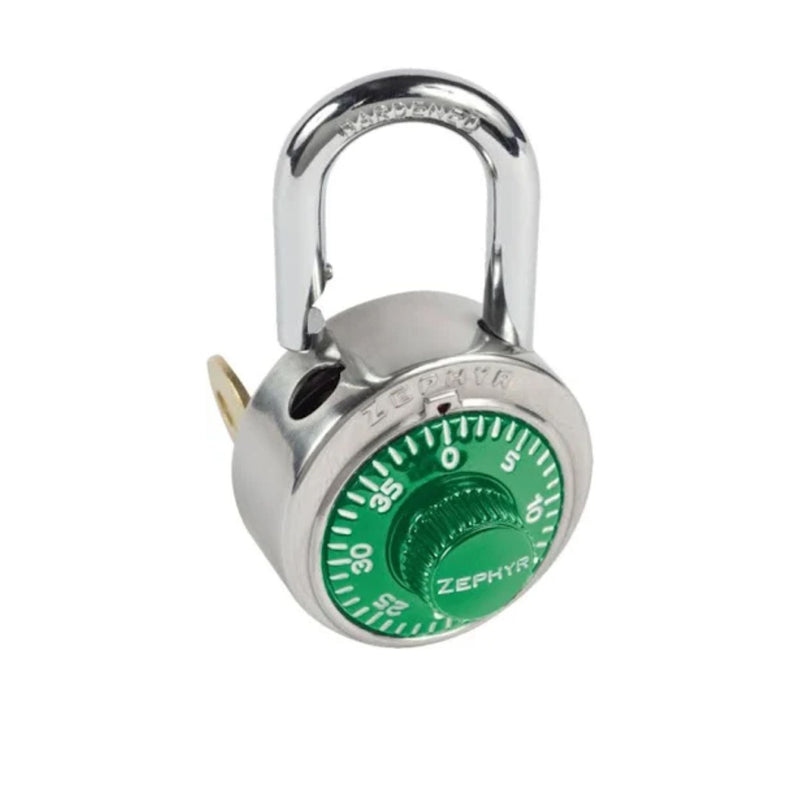 Zephyr 1925GRN 873 Green Locker Lock With Key Control Matched to KA873 ...