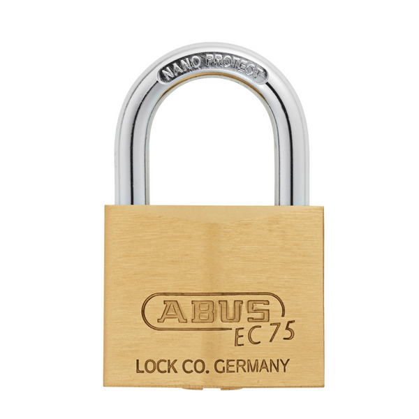 Abus 75/40 Series Brass Weatherproof Locks - The Lock Source