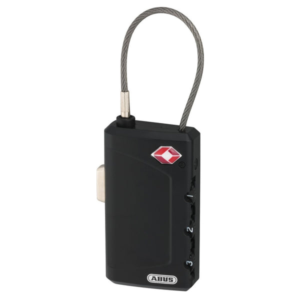 Abus 148TSA/30 TSA Approved Luggage Padlocks with Locking Cable - The ...