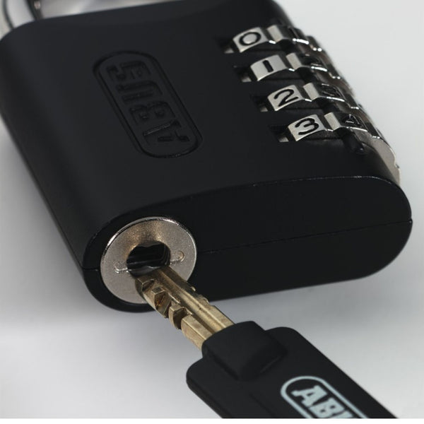 Abus 158/45KC Lock Resettable Combination Padlocks with Key Control ...