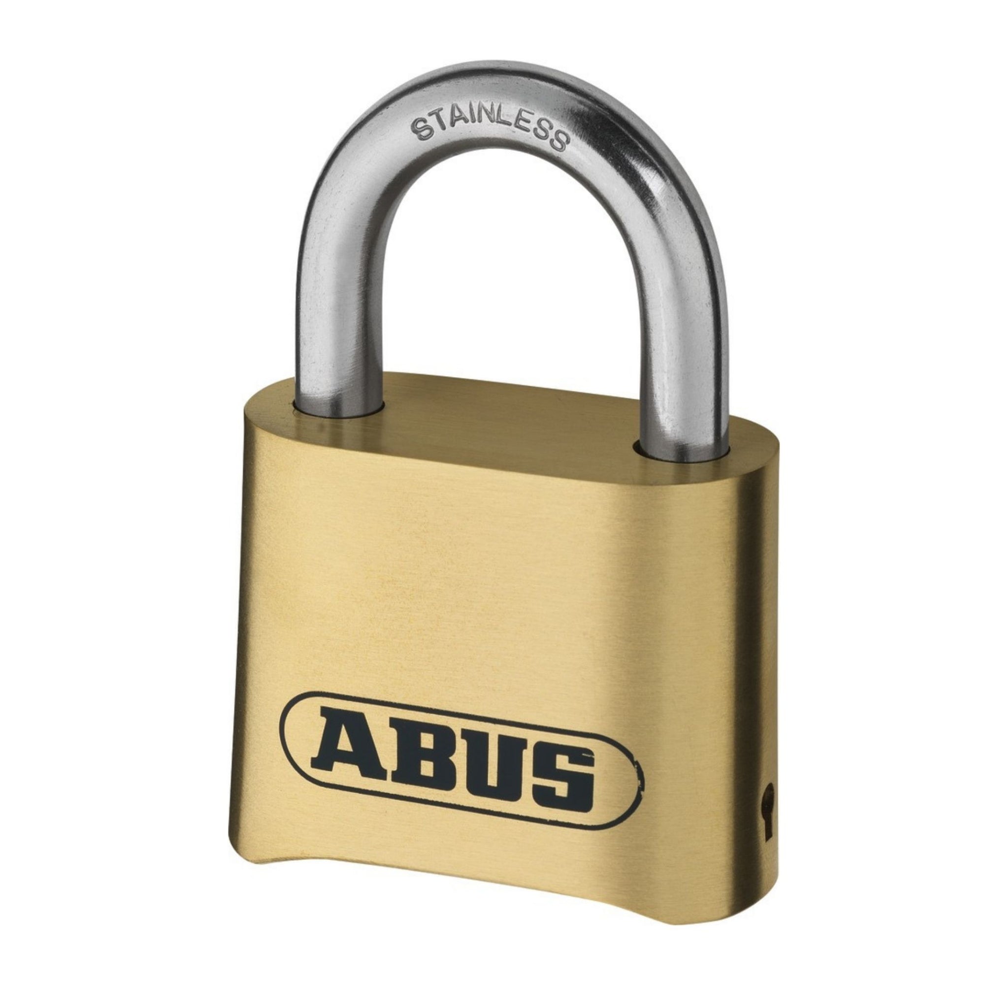 Abus 180IB/50 Lock Brass Resettable Combination Padlocks 4-Digit Dials ...