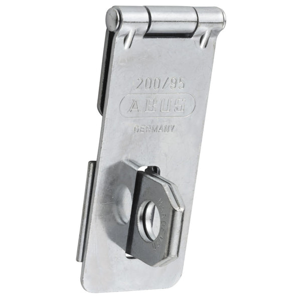 Abus 200/95 Hasp Hardened Steel Hasp 3-3/4-Inch Hasp for Flush Doors ...