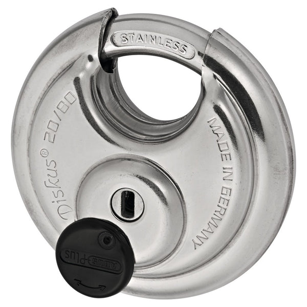 Abus 20/80 KA Lock Diskus Padlocks Keyed Alike (KA) Disk Locks - The Lock Source