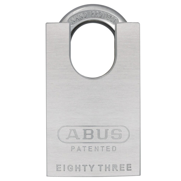 Abus 83CS/50-300 Chrome Locks with Shackle Guard and Schlage C Keyway 5 ...