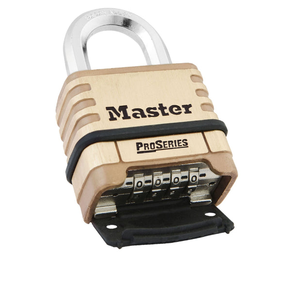 Master Lock 1175D Lock Brass Resettable Combination Padlocks - The Lock ...